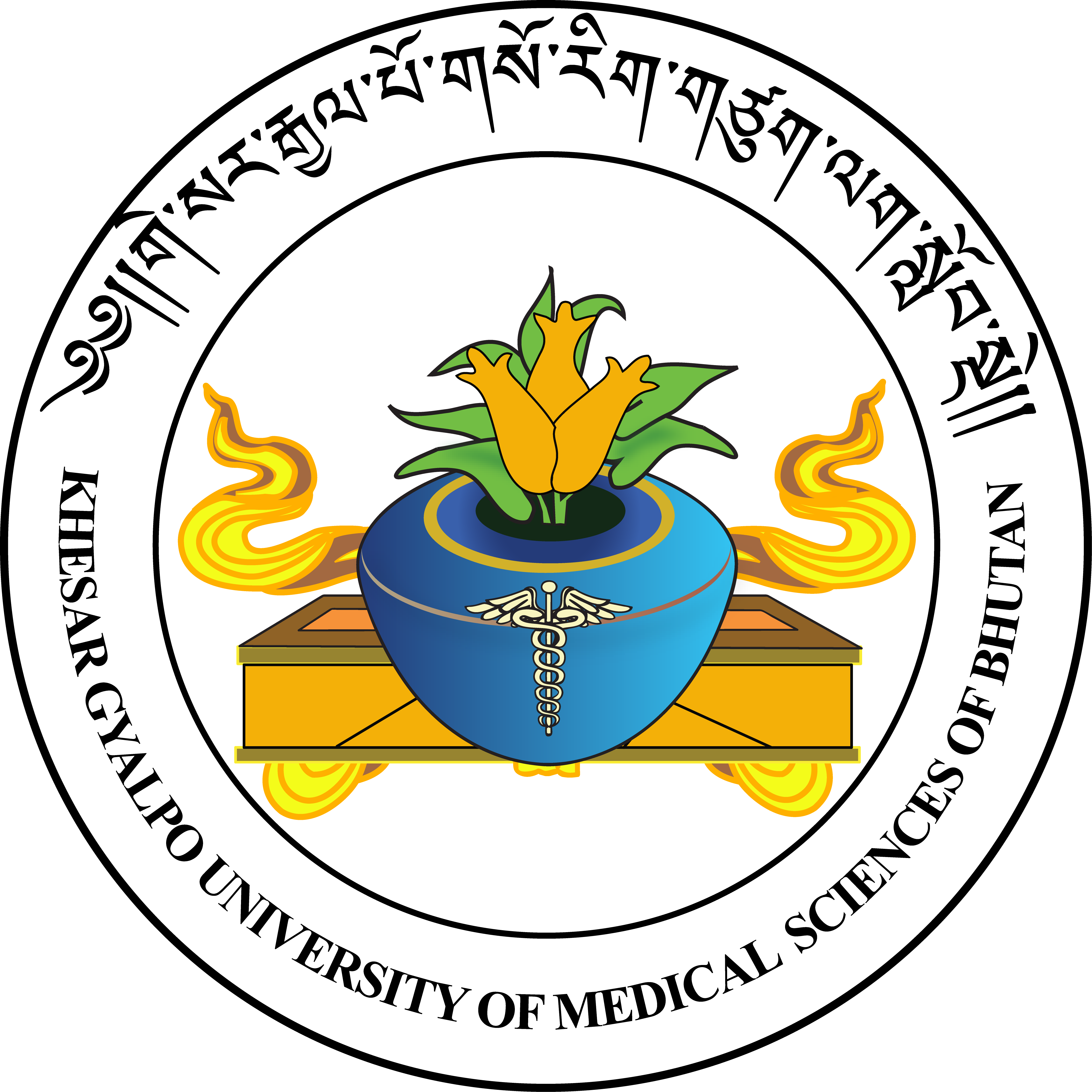Finalised logo | Khesar Gyalpo University of Medical Sciences of Bhutan